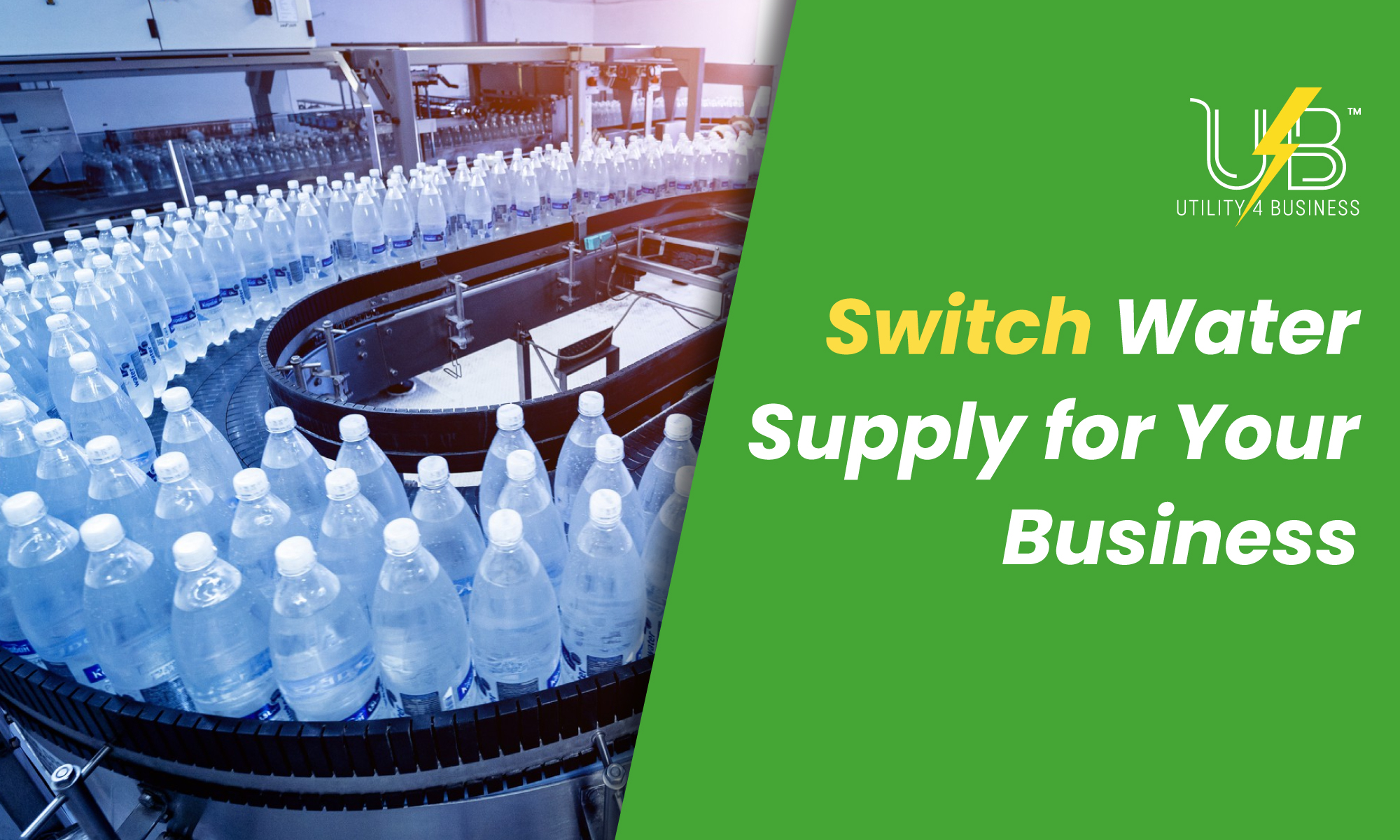 How to Switch Business Water Supplier